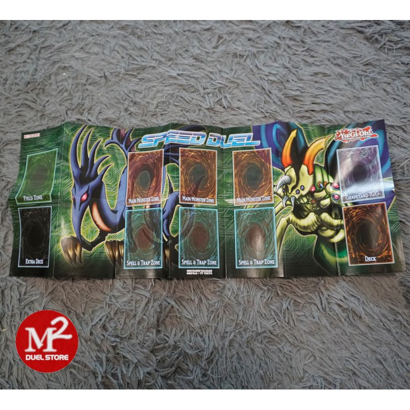 Bàn đấu bài yugioh Playmat bằng giấy Speed Duel - Haga côn trùng và ...