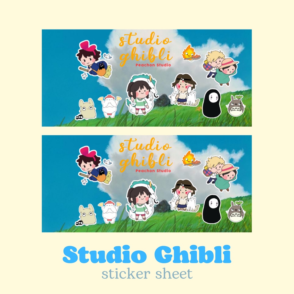 Sticker [Studio Ghibli] | Shopee Việt Nam