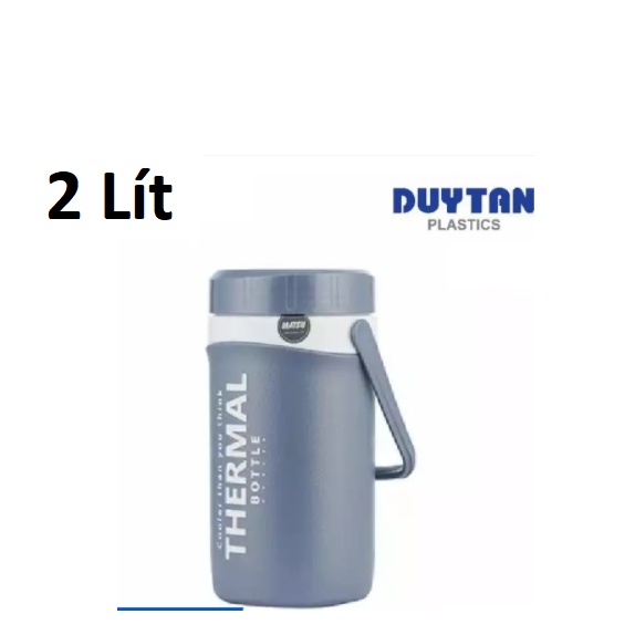 Bình giữ đá 2l, bình đá giữ nhiệt Duy Tân 2 lít tiện lợi có vòi ...