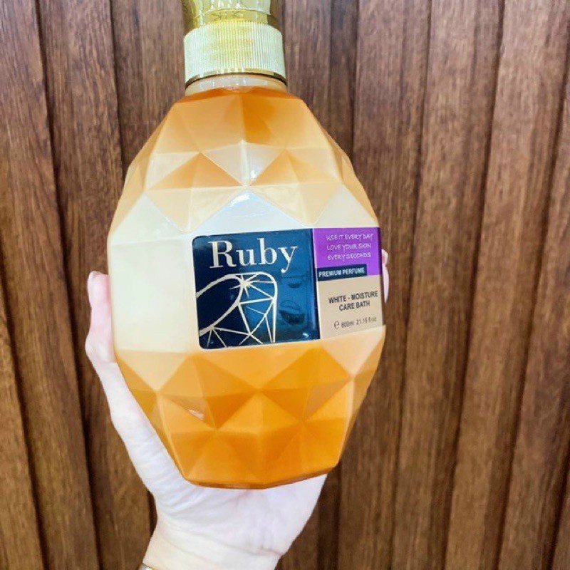 Sữa tắm Ruby chai 600ml cực kỳ thơm quyến rủ | Shopee Việt Nam