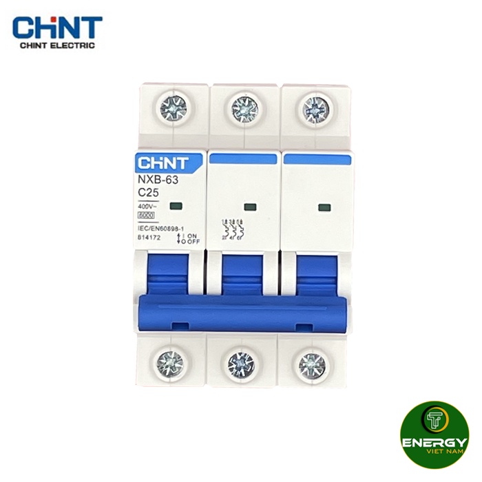 Áp tô mát 3 Pha Chint AC - Aptomat CHINT NXB-63 3 Pha Chint AC 6A, 10A, 16A, 20A, 25A, 32A, 40A ...