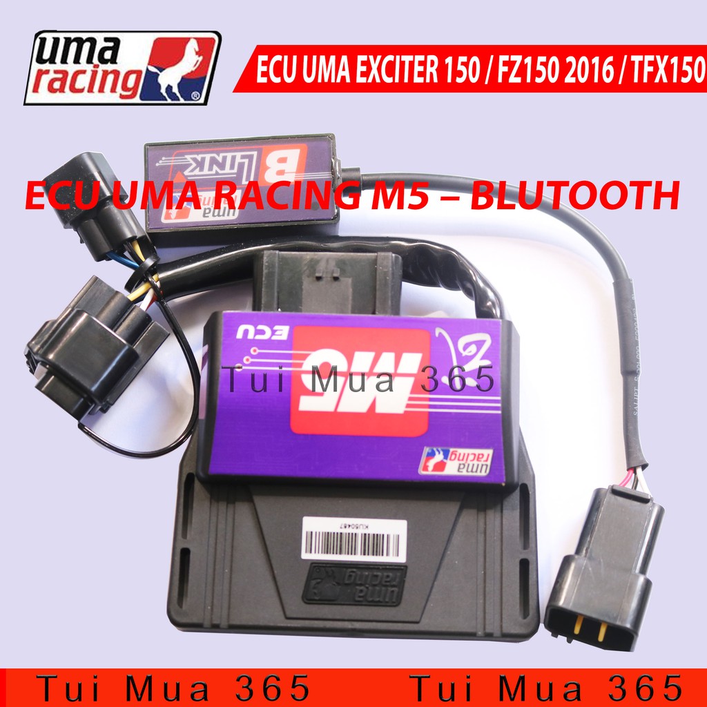 ECU UMA RACING M5 BLUTOOTH CONNECTION TUNING CHO EXCITER 150, MX KING ...