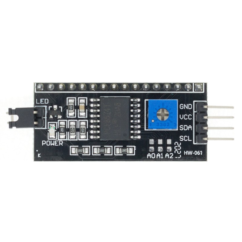 Mô Đun Chuyển Đổi PCF8574 IIC I2C TWI SPI Giao Diện Cổng 1602 2004 LCD ...