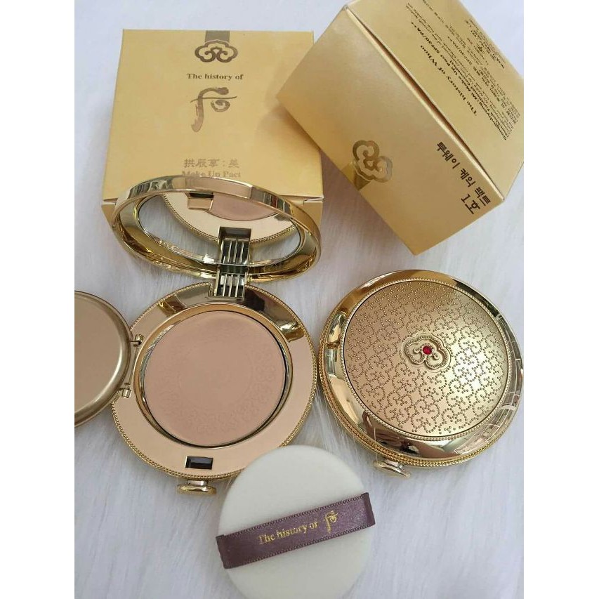 Phấn Phủ Whoo Vàng Siêu Mịn Whoo Mi Two Way Pact & Whoo Mi Powder Pact ...