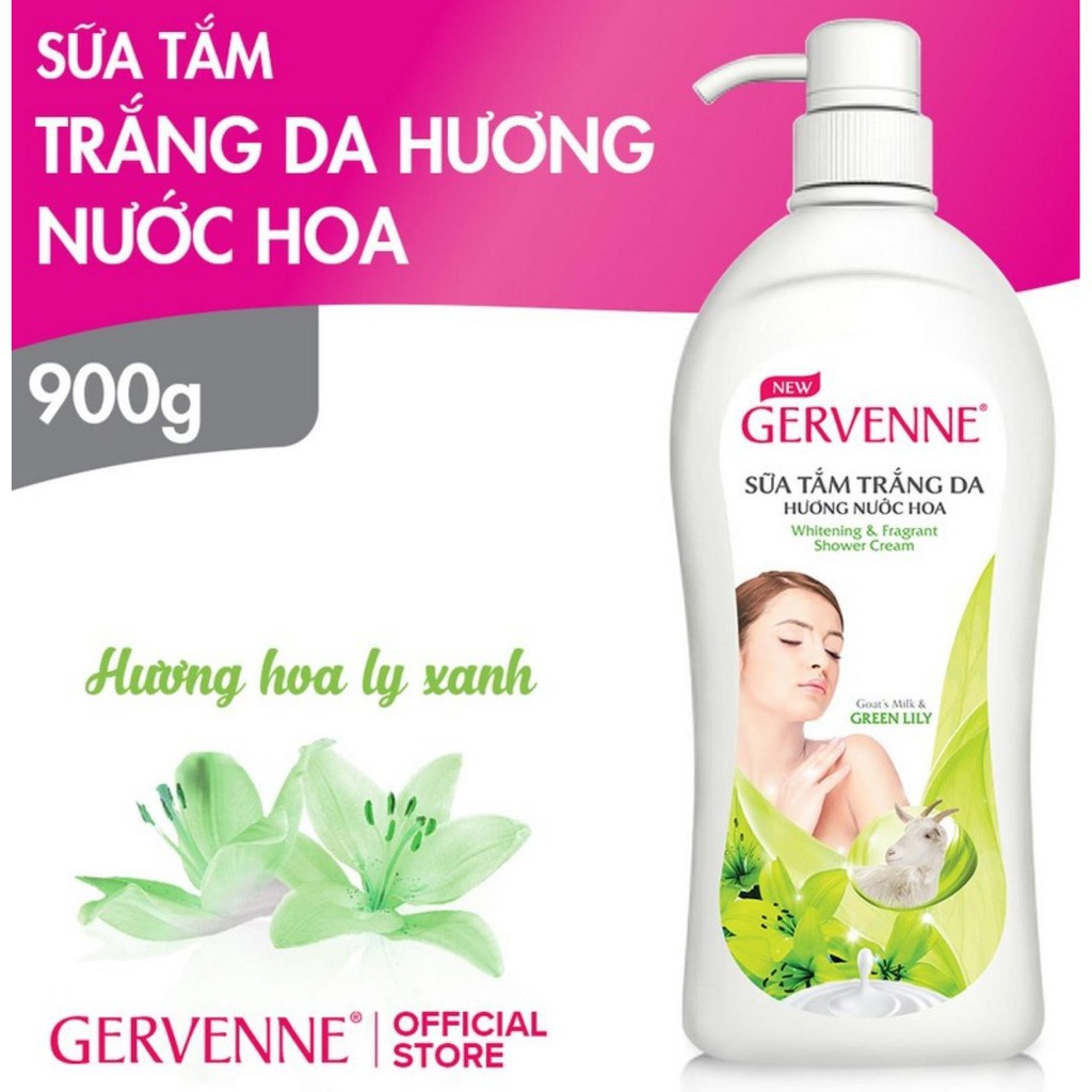 Sữa tắm Gervenne Chai 900g | Shopee Việt Nam