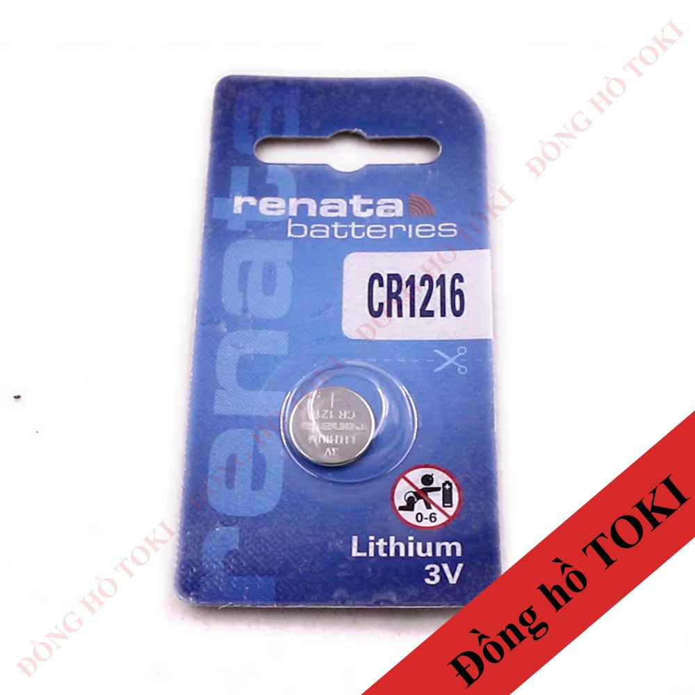 Pin đồng hồ renata thụy sĩ CR1216 | Shopee Việt Nam