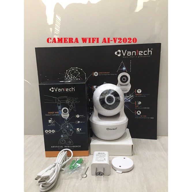 Camera Wifi AI-V2020 Vantech 2.0MP - Chính Hãng | Shopee Việt Nam