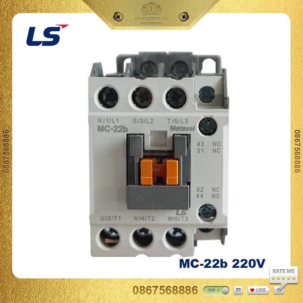 Khởi động từ 3 pha Contactor LS MC-40a MC-32a MC-22b MC-18b MC-12b MC ...