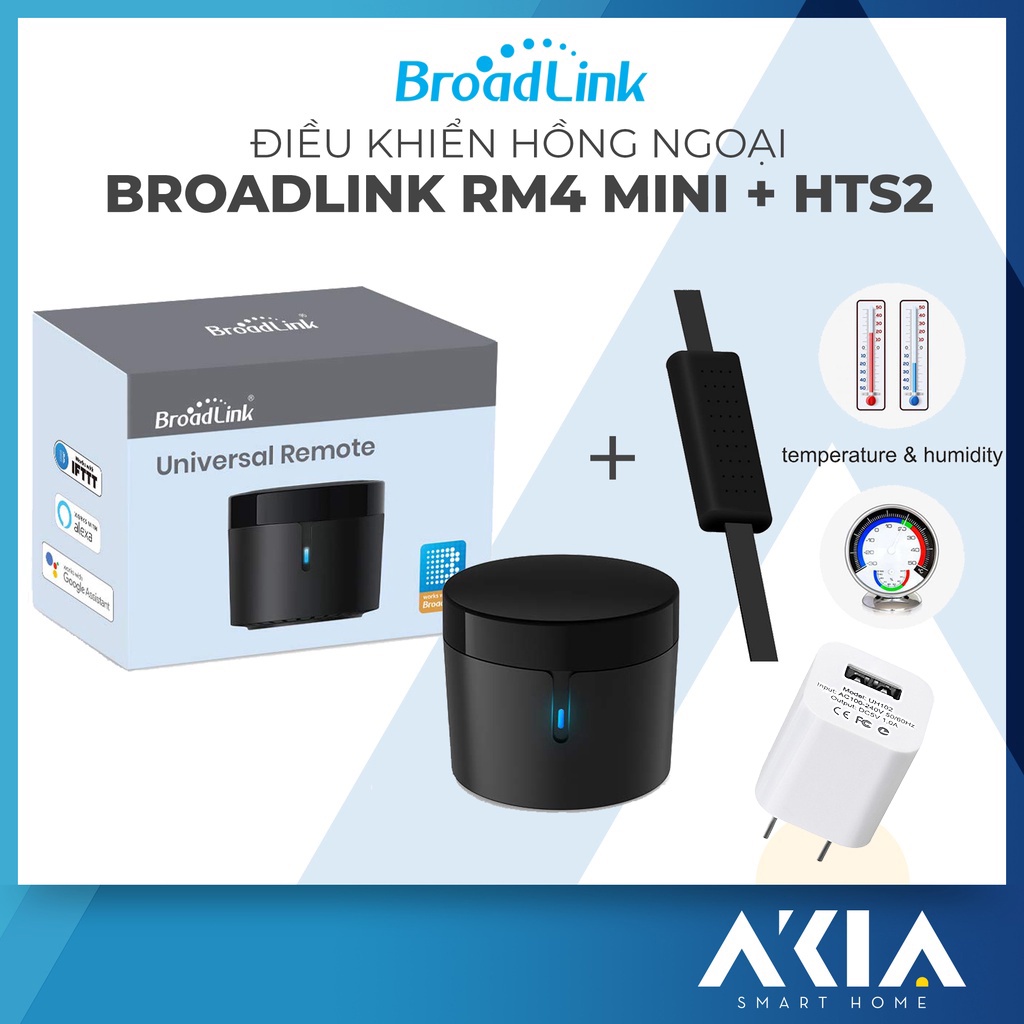 Điều khiển hồng ngoại Broadlink RM4c Mini / RM4 Mini - Điều khiển máy ...