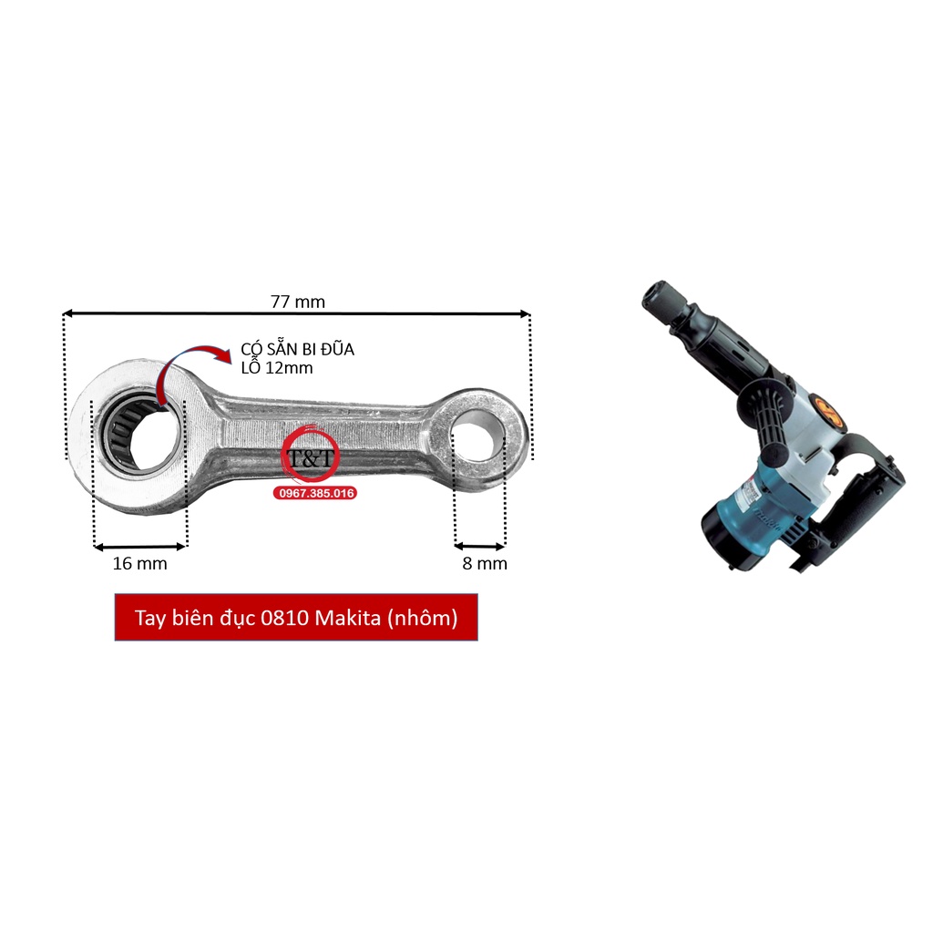 TAY BIÊN ĐỤC 17 LY MAKITA 0810, HAY TAY ZÊN NHÔM ĐỤC 0810 MKT | Shopee ...