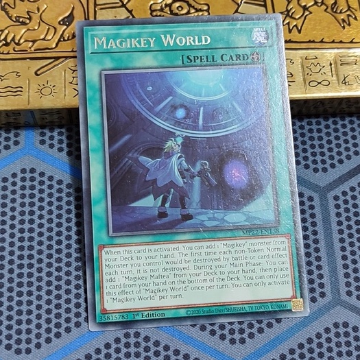 [Thẻ Bài Yugioh Chính Hãng] Magikey World - MP22-EN158 | Shopee Việt Nam
