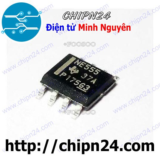 [4 CON] (SOP) IC Dán NE555 SOP-8 (SMD) (NE555DR 555) | Shopee Việt Nam