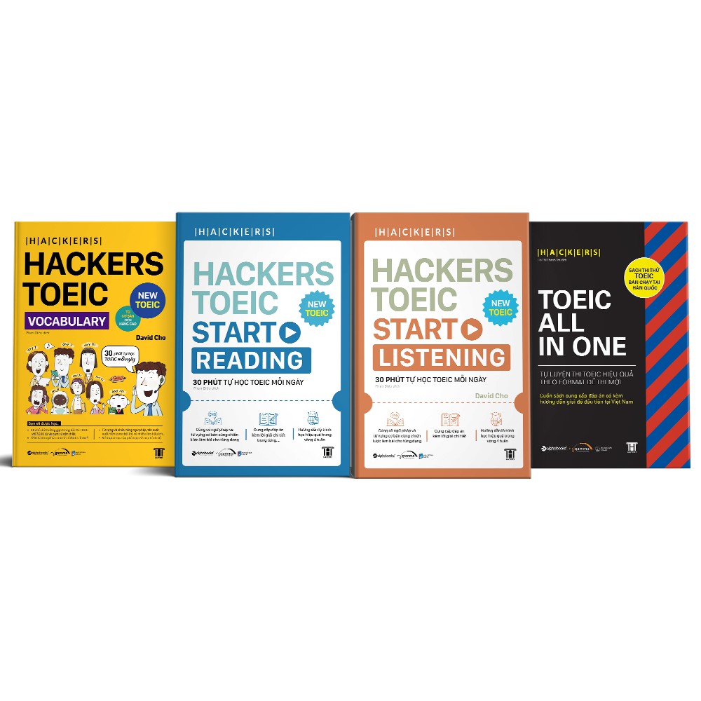 Sách - Combo Hackers Toeic (Luyện thi TOEIC) | Shopee Việt Nam
