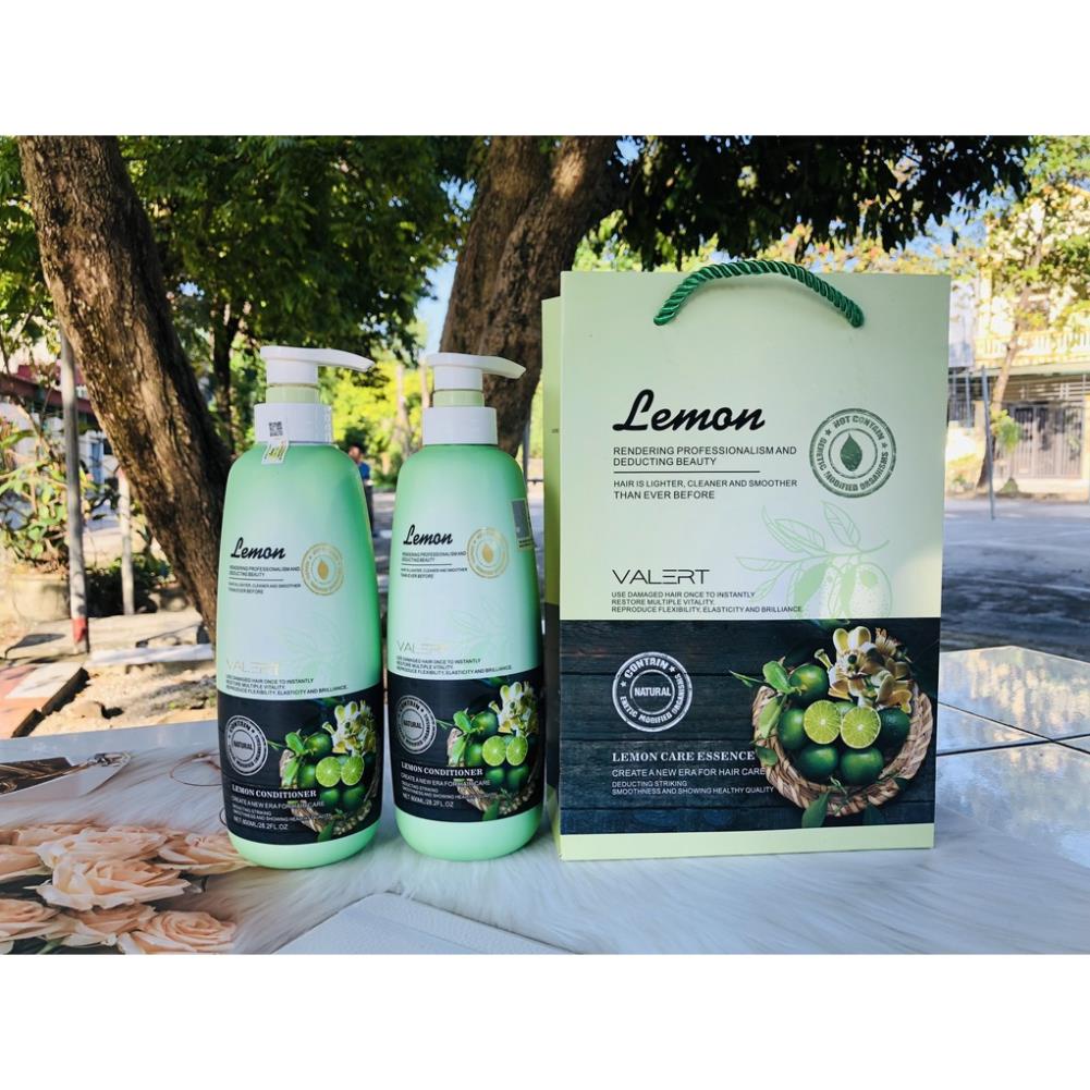 Bộ Dầu Gội Xả Tinh Chất Chanh Hoa Bưởi Lemon Valert 800ml x2 Ngăn Ngừa ...