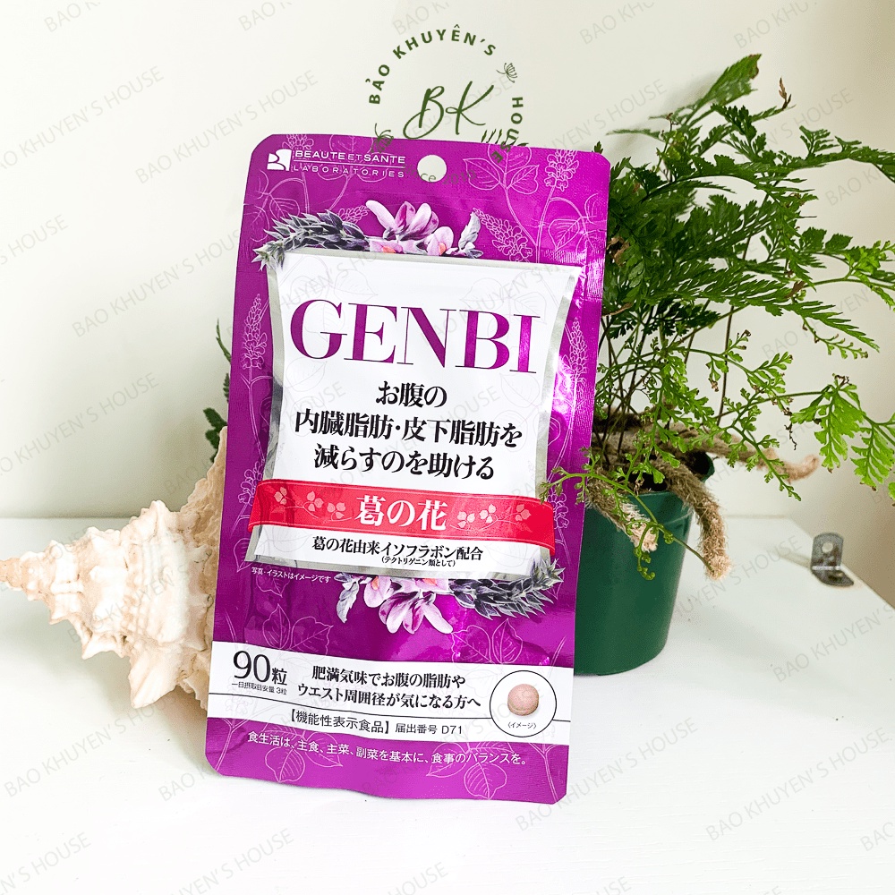 Viên Uống Hỗ Trợ Giảm Cân, Giảm Mỡ Bụng GENBI - Gói 90 Viên Dùng Trong ...