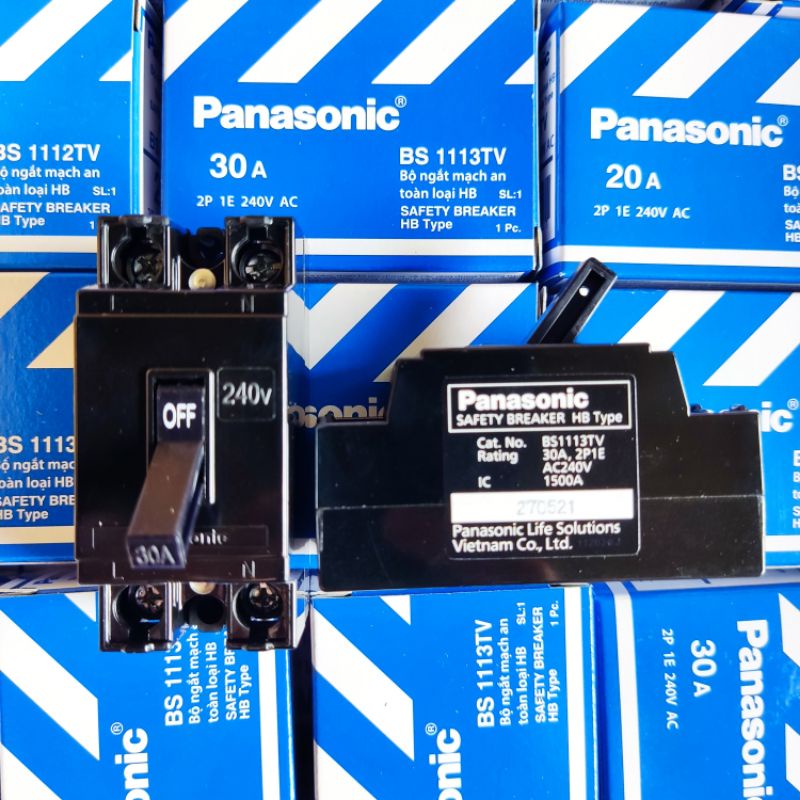 Aptomat, CB Panasonic 20a 30a 40a Chính Hãng | Shopee Việt Nam
