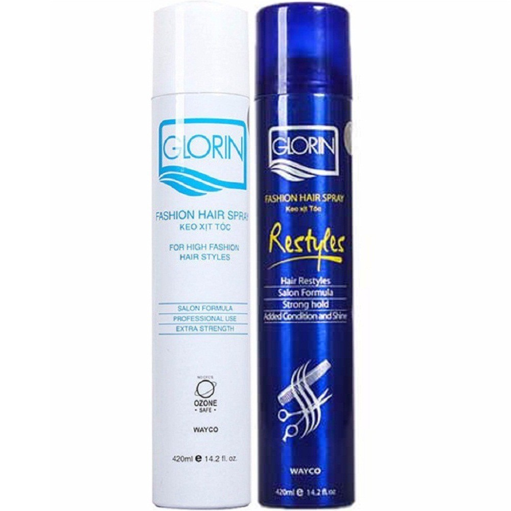 Keo xịt tóc Glorin | Shopee Việt Nam