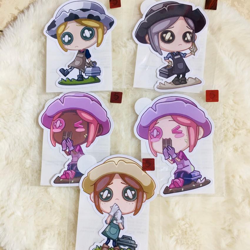 ( Lẻ ) Sticker Identity V Ảnh dán Nhân cách thứ 5 OFF in hình anime ...