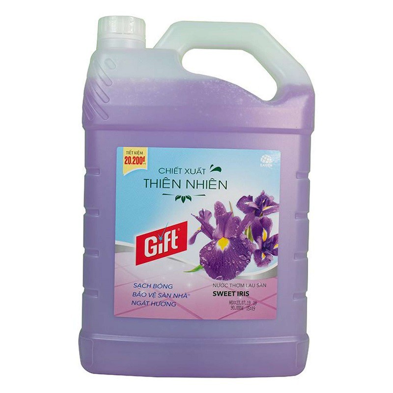 Nước Lau Sàn Gift Hương Sweet Iris 3.8kg | Shopee Việt Nam