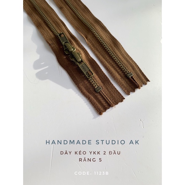 Dây Kéo YKK 2 Chiều (#5) - Đầu Khoá Kiểu Chữ Nhật [3703] | Shopee Việt Nam