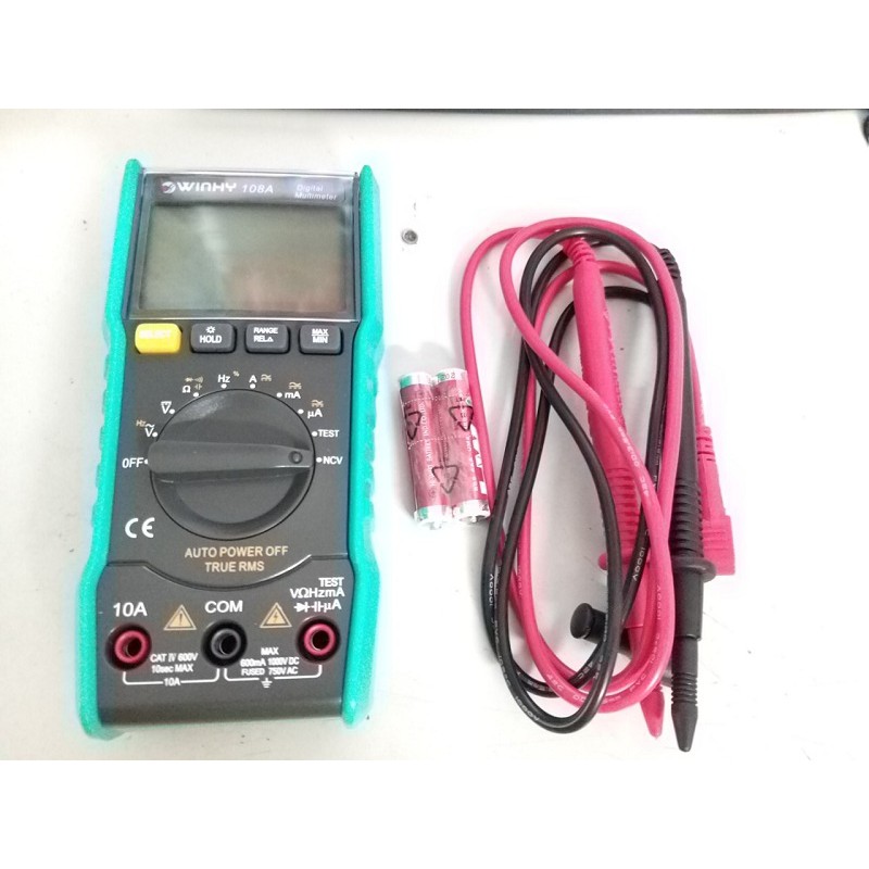 Đồng hồ vạn năng Winapex 108A Winhy True RMS NCV6000 hiển thị số ...