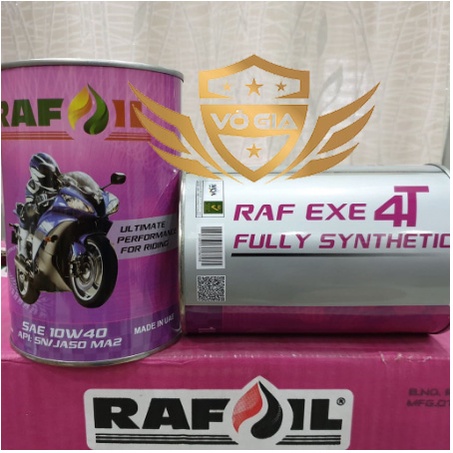 dầu Nhớt tổng hợp Rafoil 10W40 Full Synthetic dành cho xe số phân khối ...