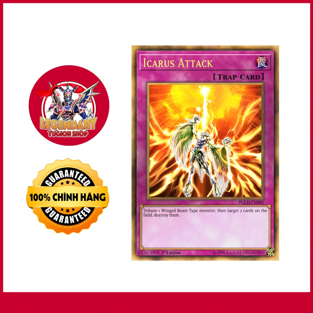 [Thẻ Bài Yugioh Chính Hãng] Icarus Attack | Shopee Việt Nam