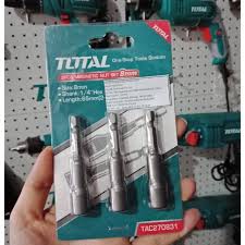 BỘ MŨI BẮN VÍT TOLE TOTAL TAC270831 [CHÍNH HÃNG] BẮN VÍT TÔN 8MM ...