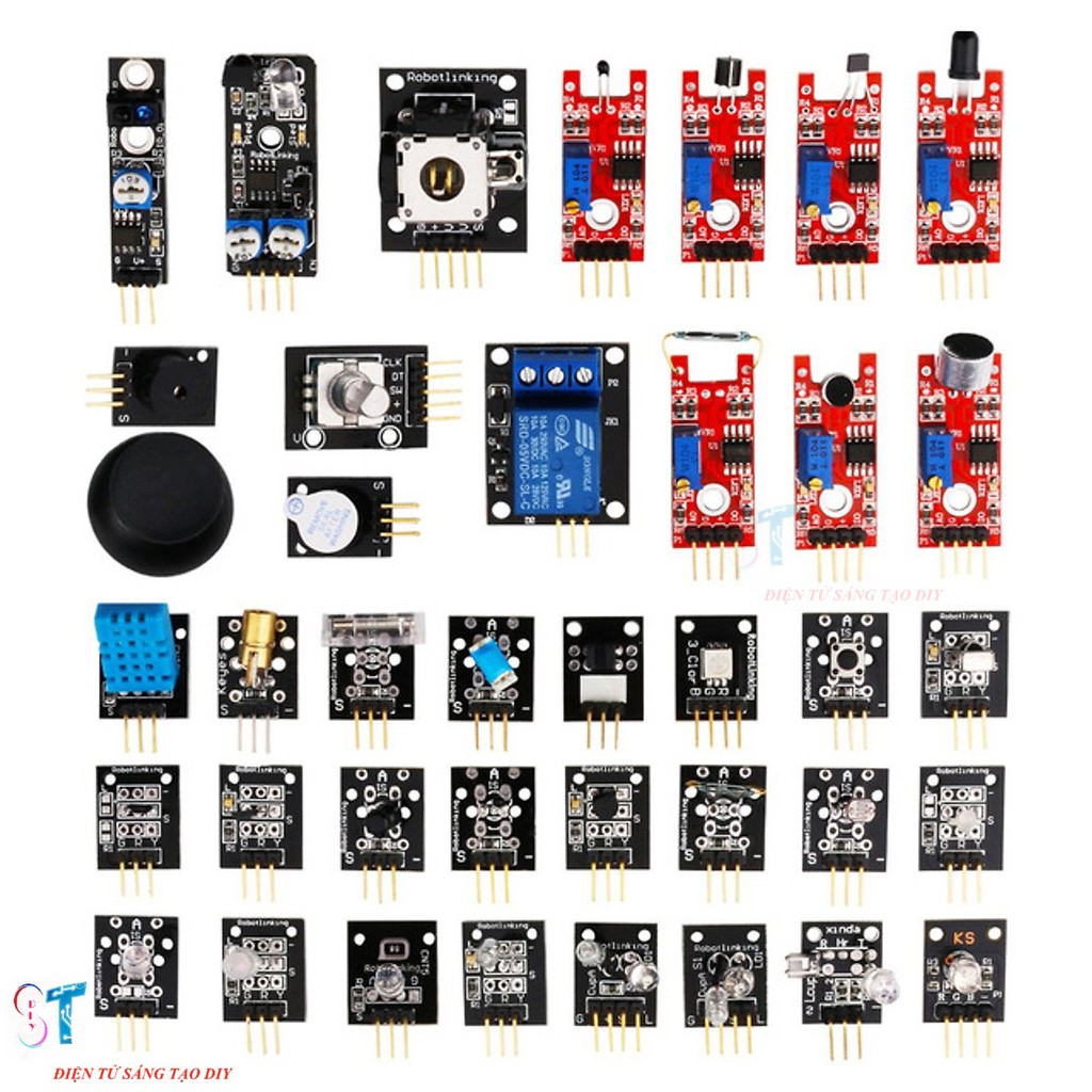Bộ kit gồm 37 sensor cho Arduino không bao gồm vỏ hộp | Shopee Việt Nam