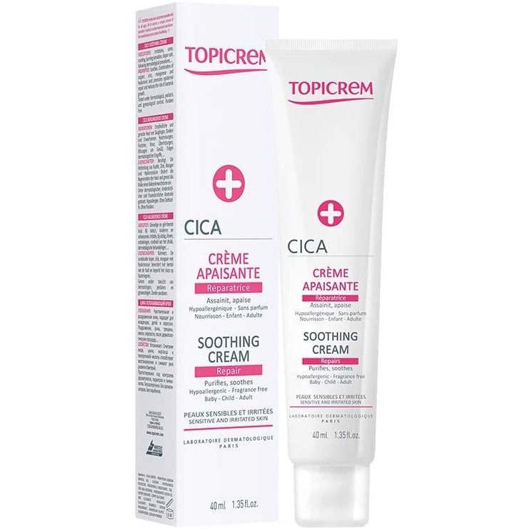 TOPICREM Kem dưỡng ẩm làm dịu và phục hồi da CICA Soothing Cream 40ml ...
