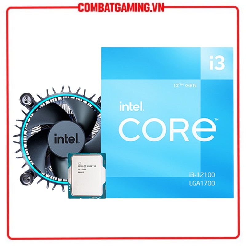 Bộ Vi Xử Lý CPU Intel Core i3 12100F Box Chính Hãng Viễn Sơn | Box Cty ...