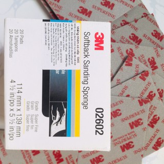 Nhám Xốp Mịn 3M 02602 Super Fine Softback Sanding Sponge #p500-600 ...