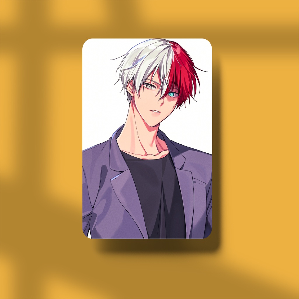 [ PHOTOCARD ] Thẻ Card Bo Góc Anime Shoto Todoroki My Hero Academia ...