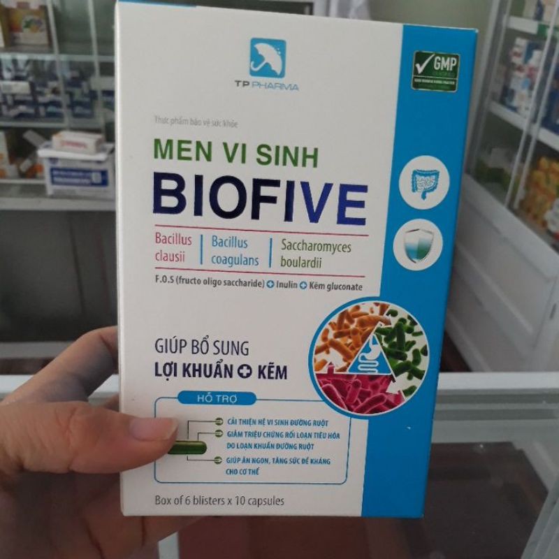 Men vi sinh hộp 60 viên | Shopee Việt Nam