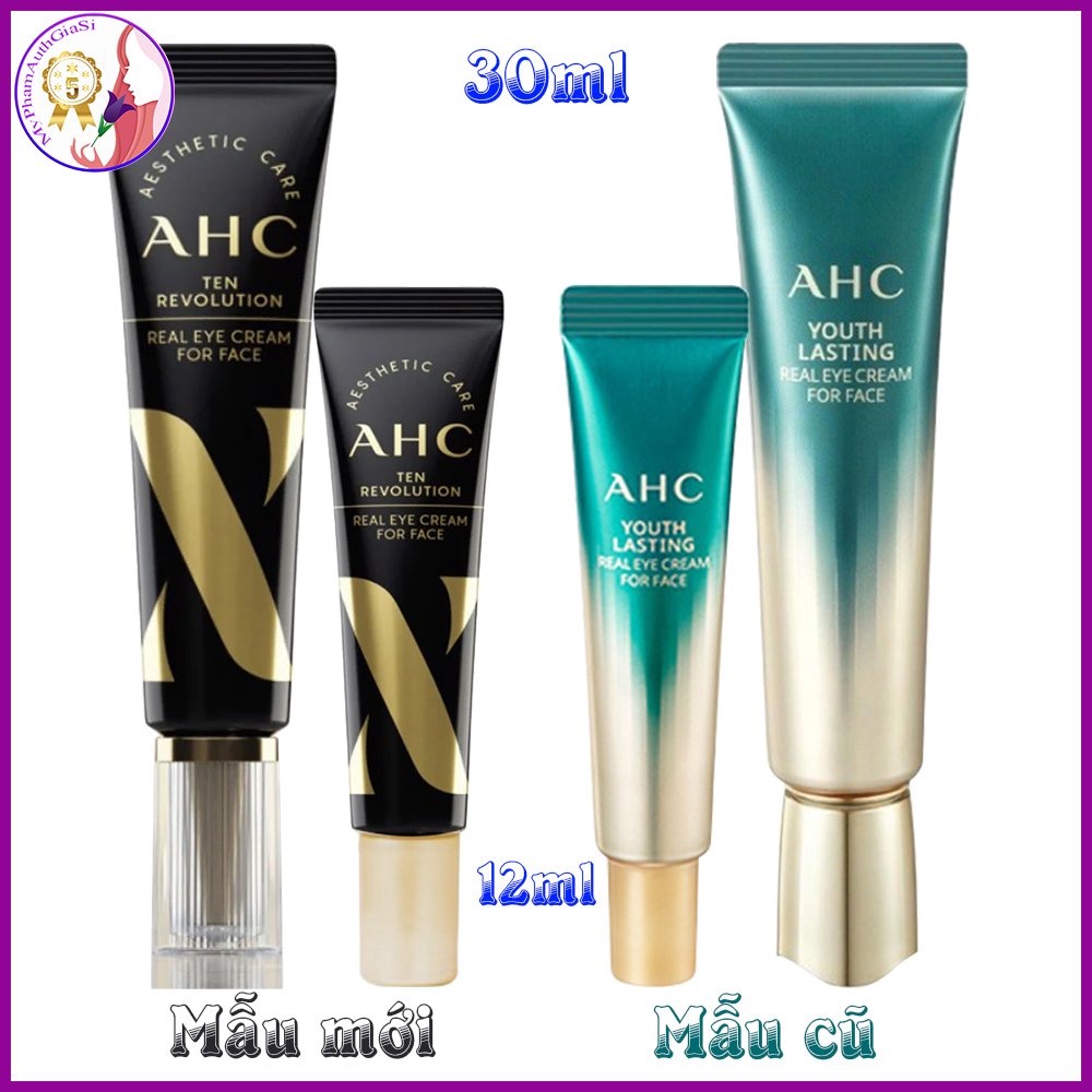 Kem dưỡng mắt AHC giảm thâm quầng mắt và chống lão hóa 12ml - 30ml Hàn Quốc | Shopee Việt Nam