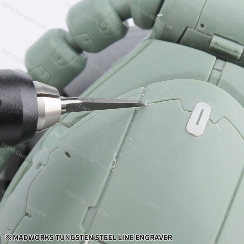 DỤNG CỤ MÔ HÌNH MADWORKS - MŨI CHISEL TẠO LẰN CHÌM TUNGSTEN STEEL LINE ...