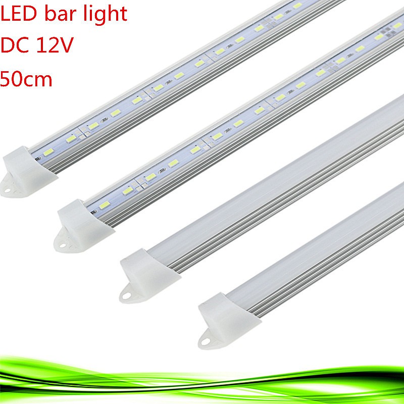 bộ 4 cây bóng Đèn led 12v, Led Thanh 12v, tuýp led 12v 8w (50cm) có ...