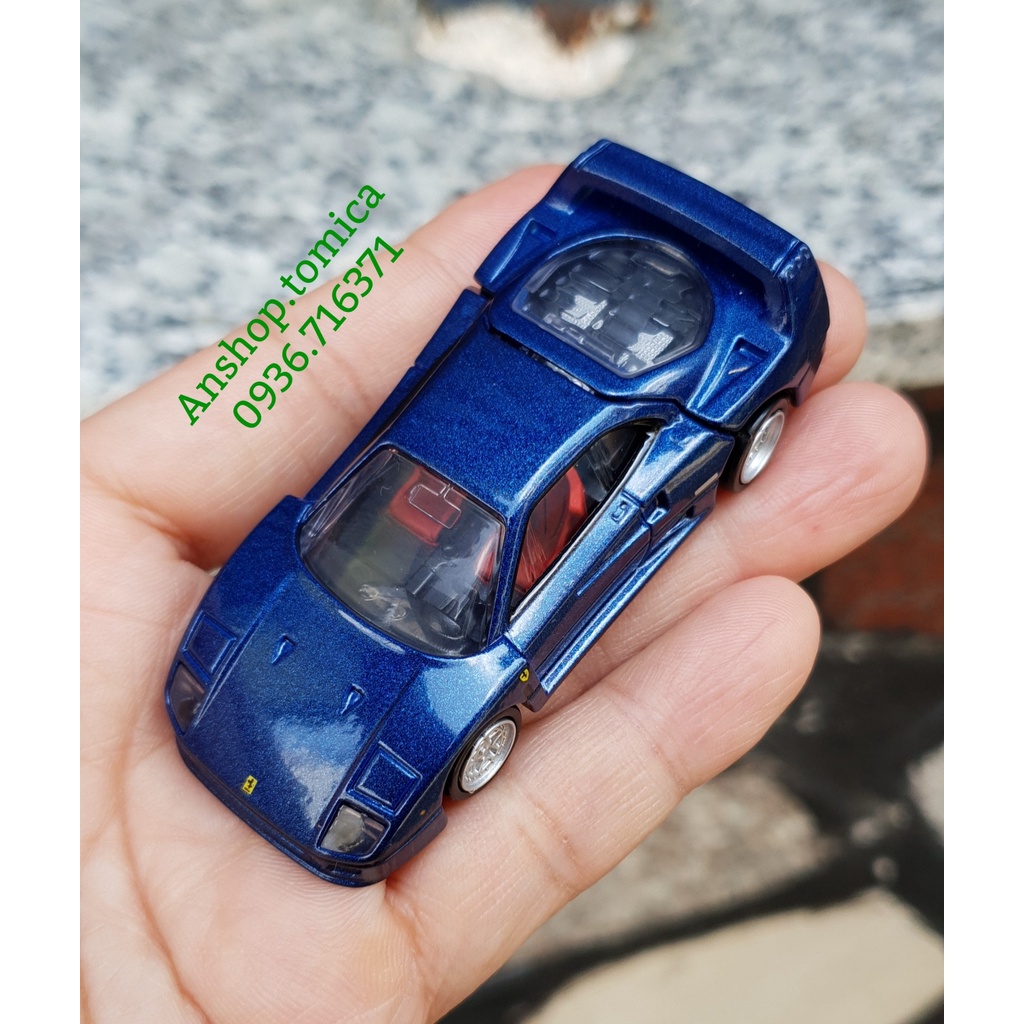 Mô hình xe Premium F e r r a r i F40 màu xanh tomica Nhật Bản No31 ...