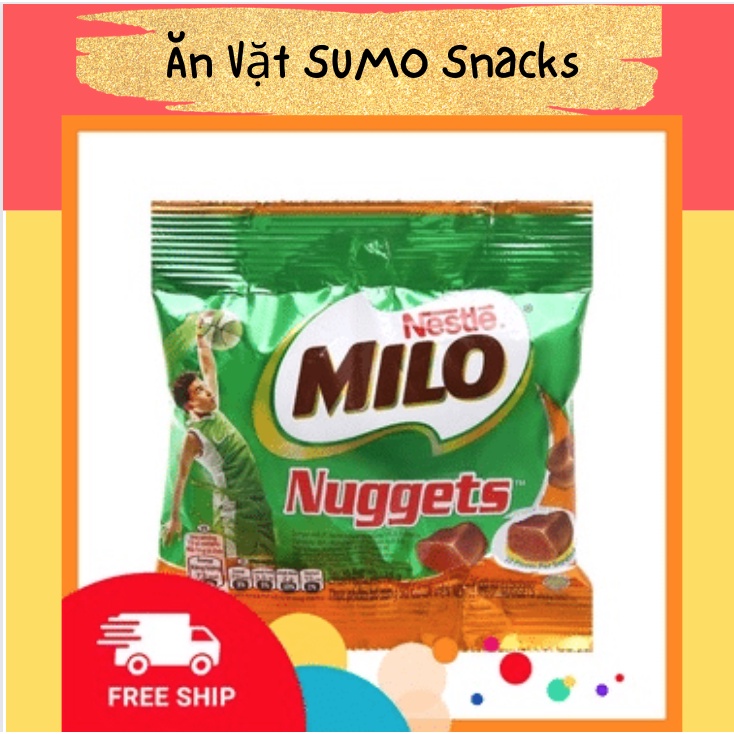 Kẹo Socola Viên Milo Nuggets Nestle 30g-Ăn Vặt Sumo Snack | Shopee Việt Nam