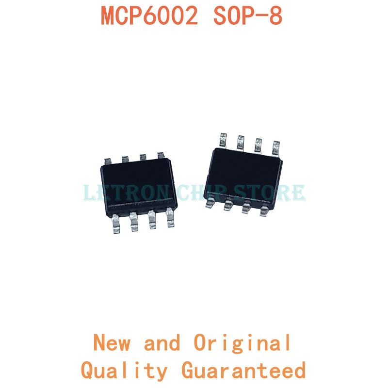 10 chiếc MCP6002T-I / sn sop8 mcp6002 sop-8 MCP6002T-I / sn sop mcp6002i soic8 SOIC-8 smd novo e ...