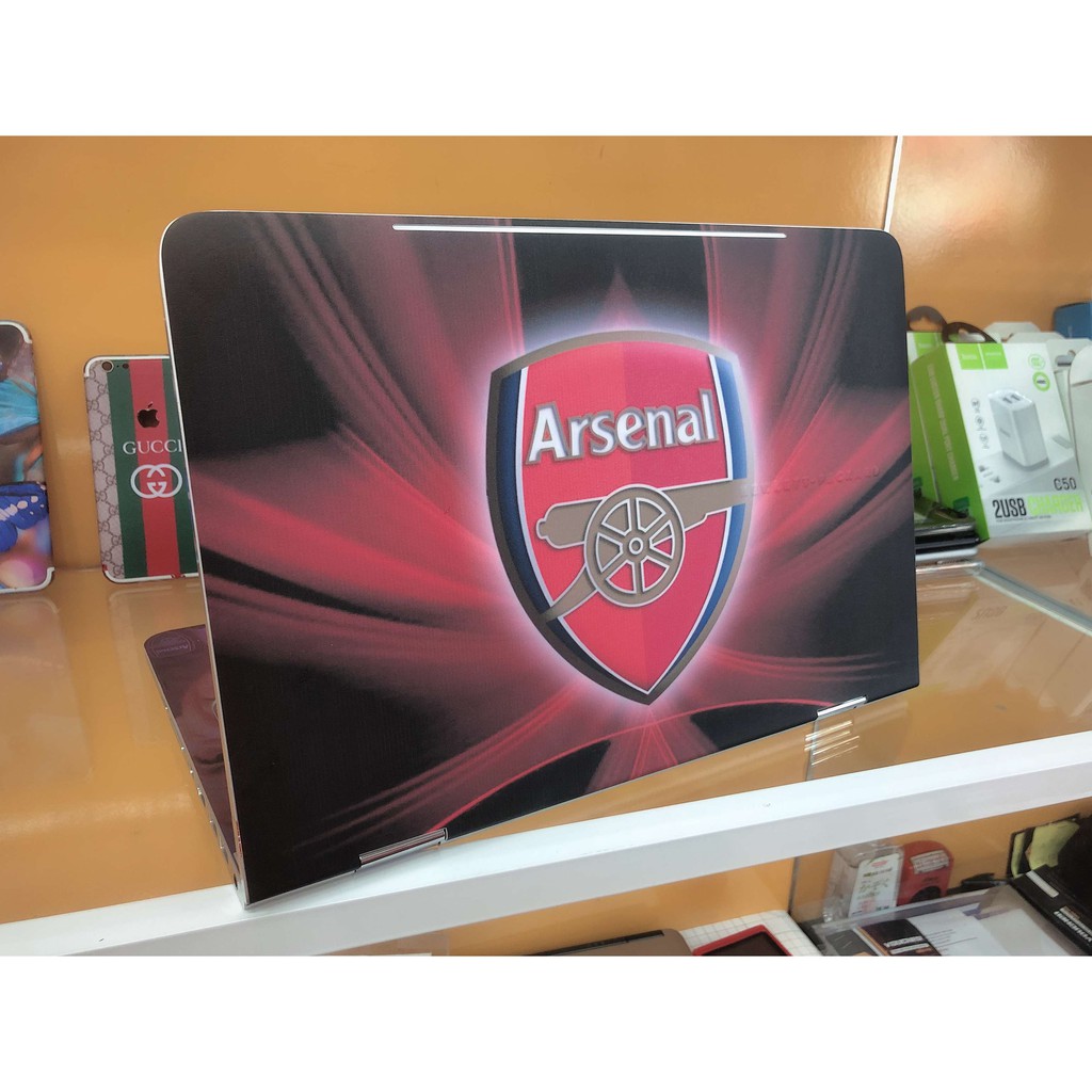 Decal Skin dán Laptop mẫu Arsenal (shop sẽ liên hệ xin model máy ...