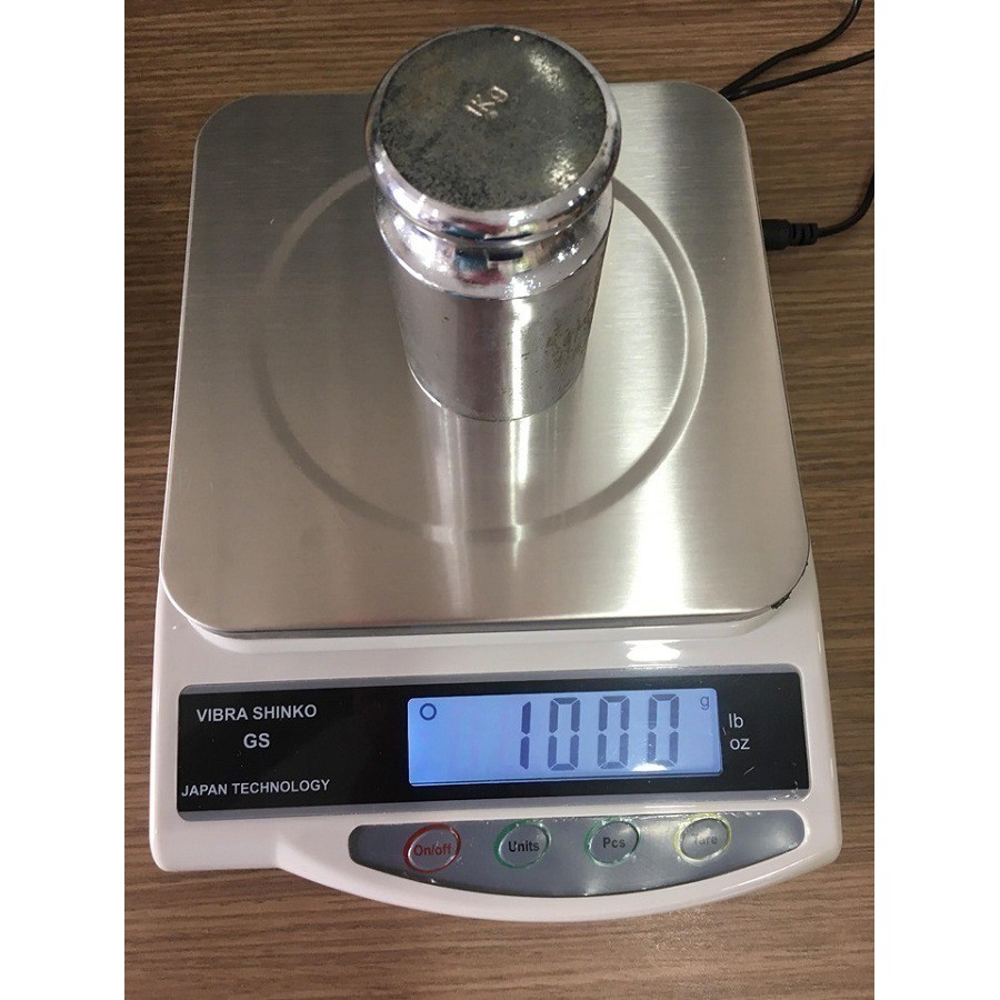 Hàng Loại 1 - Cân Tiểu Ly Điện Tử Nhật Bản Vibra GS 3kg/1g - Chuyên cân yên sào, làm bánh ...