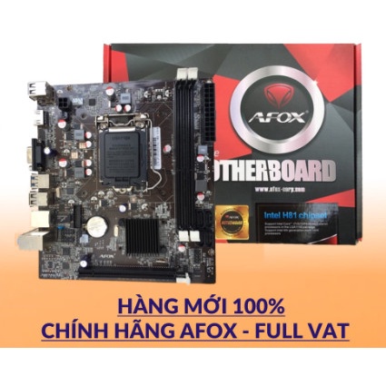 Bo Mạch Chủ Mainboard AFOX H510 | H110 | H81 | H61 MA2 chính hãng mới ...