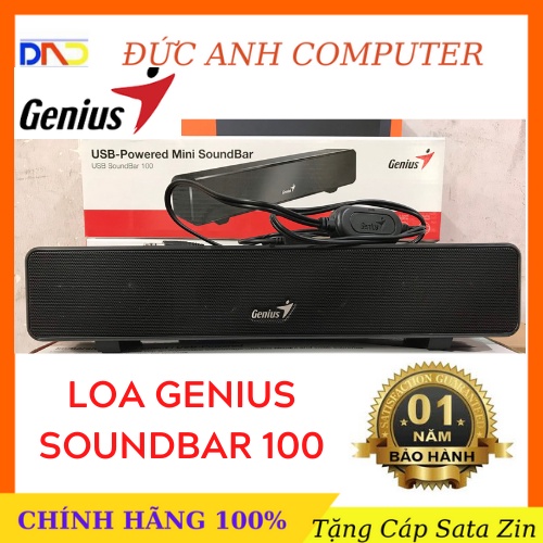Loa vi tính -loa Genius Soundbar 100 USB - âm thanh trầm kiểu dáng đẹp ...