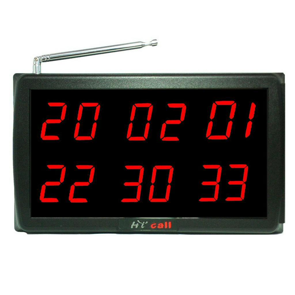 Màn Hình Hiển Thị 6 Số Chuông Gọi Phục Vụ Hicall Korea | Shopee Việt Nam