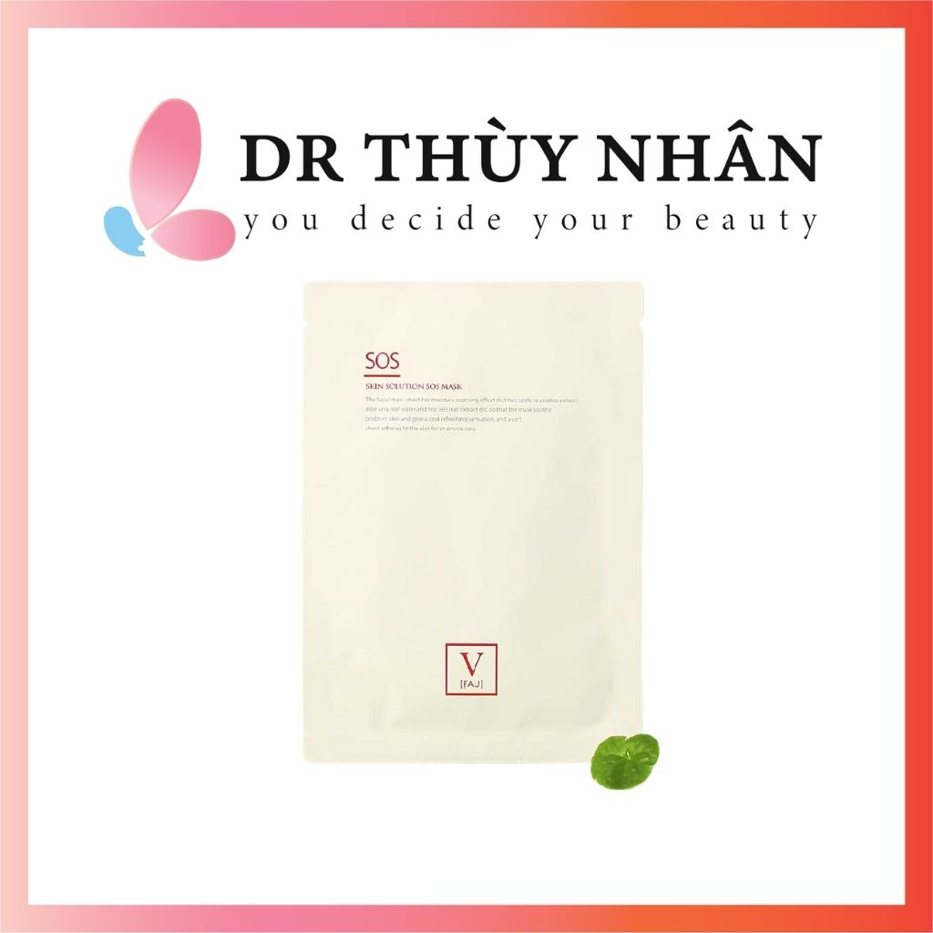 Mặt nạ giảm đỏ, phục hồi da FAU SOS Mask | Shopee Việt Nam