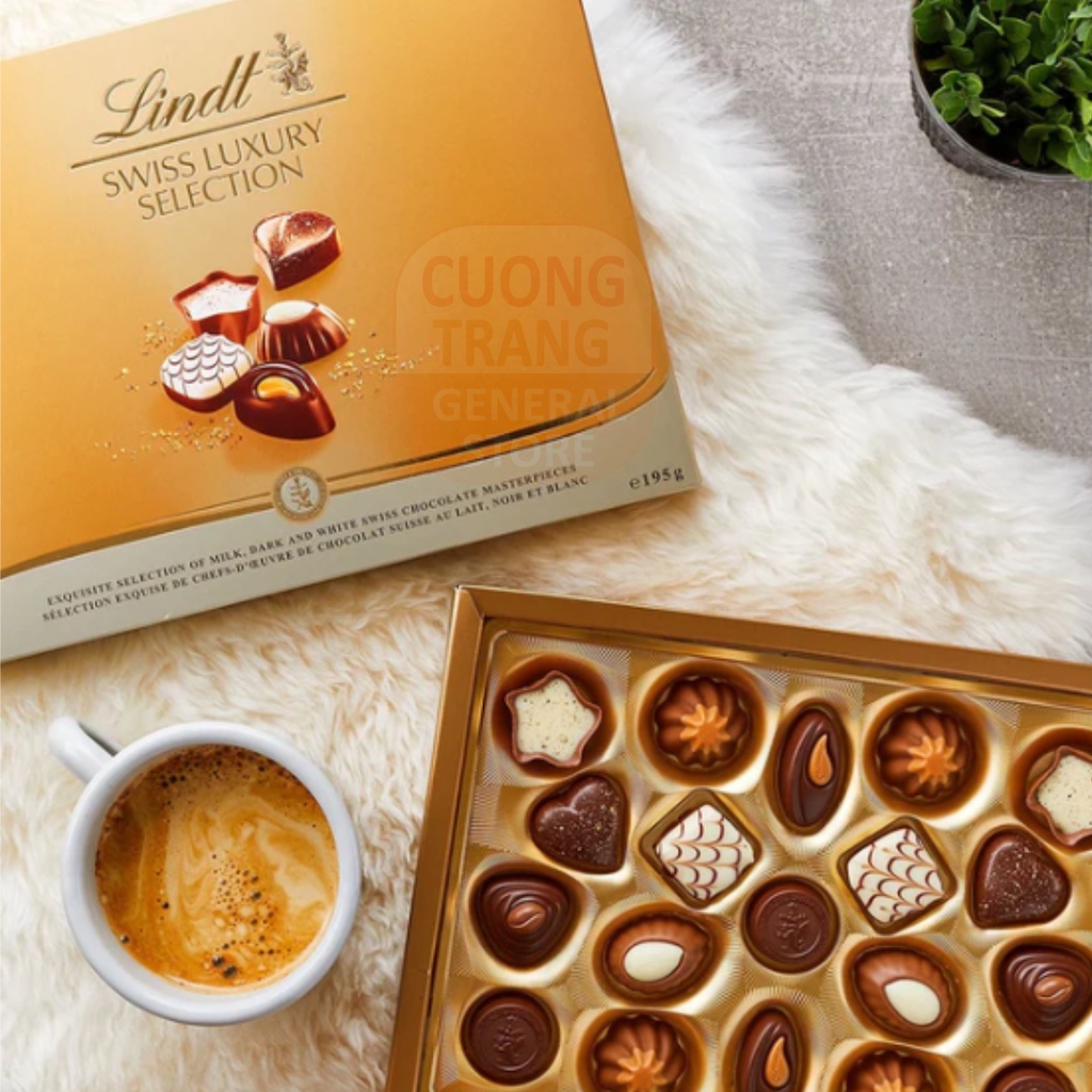 Hộp Socola Lindt Swiss Luxury Selection 195g | Shopee Việt Nam