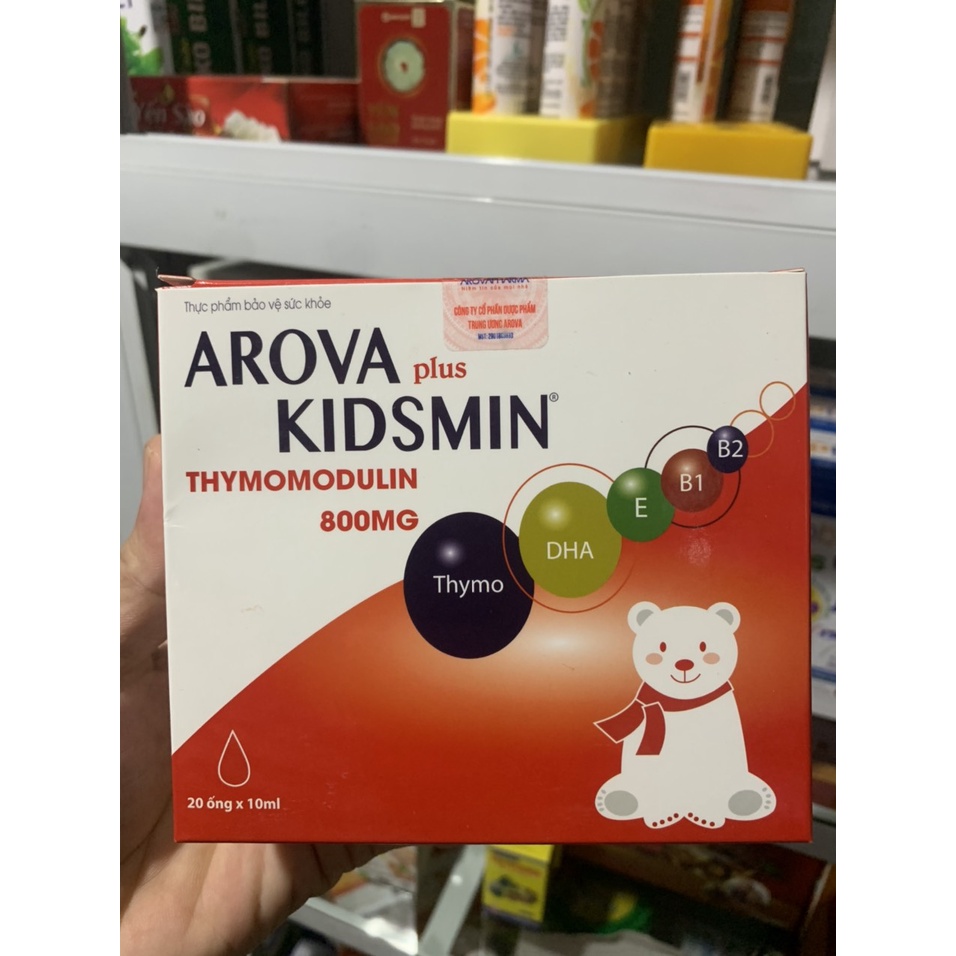 ống arova plus kidsmin hộp 20 ống ĐẠT CHUẨN GPP | Shopee Việt Nam