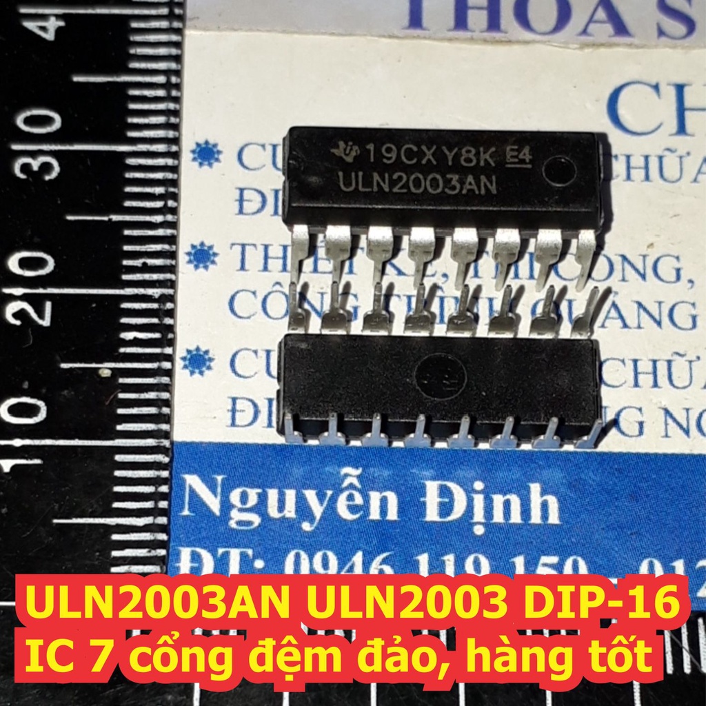 5 con ULN2003AN ULN2003 DIP-16 IC 7 cổng đệm đảo, hàng tốt kde7826 | Shopee Việt Nam