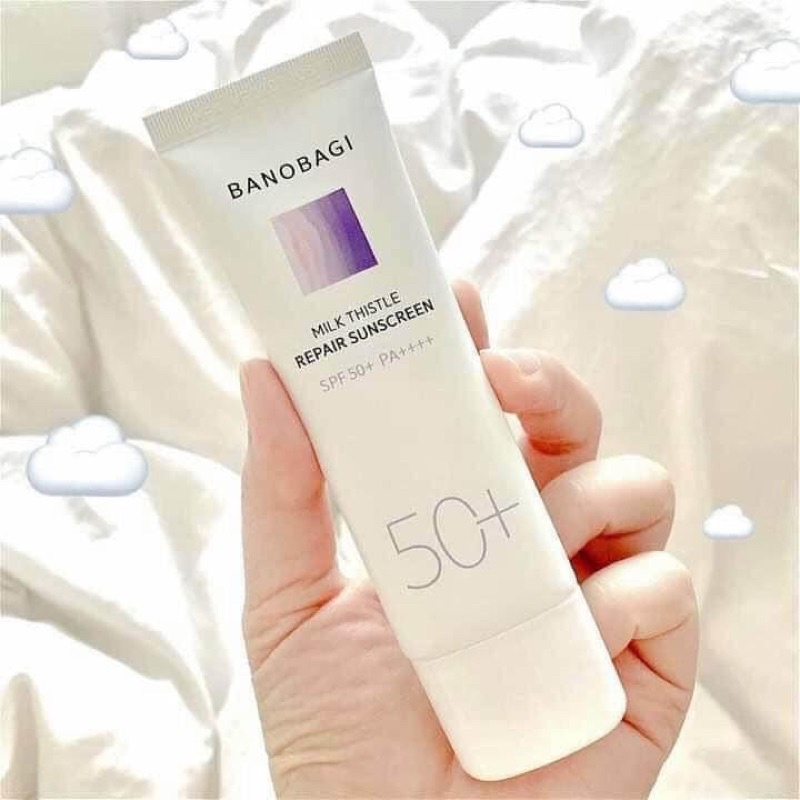 [HÀNG CHÍNH HÃNG] Set kem chống nắng Banobagi tuýp full 50ml + mini ...